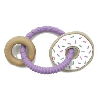 China Safe Nursing Chew Animal Teether Organic Silicone Sensory Toys For Babies for sale