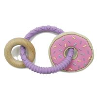 China Safe Nursing Chew Animal Teether Organic Silicone Sensory Toys For Babies for sale