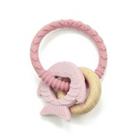 China Chewable Bangle Beads Toy Soothe Gums Silicone Teethers For Toddlers for sale