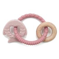 China Chewable Bangle Beads Toy Soothe Gums Silicone Teethers For Toddlers for sale