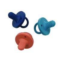 China Girl Boy Colourful Reusable FDA LFGB Silicone Baby Pacifier Teeth for sale