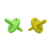 China Newborn Toddlers Customize OEM Silicone Orthodontic Pacifier Arc Type for sale
