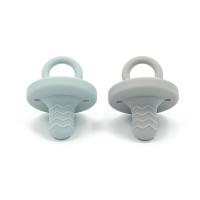 China Cute Funny Animal 6.2cm ASTM Silicone Baby Pacifier Phthalate Latex Free for sale