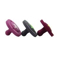 China Natural Pigments OEM ODM 5cm Silicone Baby Pacifier Coloured Soother for sale