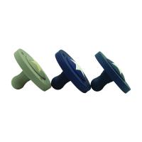 China Soft Elastic Sanitary CPSIA Baby Teething Pacifier Laser Printed Logo for sale