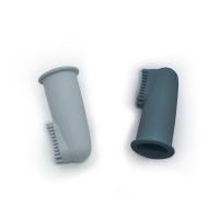 China Food Grade Silicone BPA Free Molars Teether Finger Toothbrushes for sale