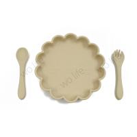 China Waterproof BPA Free Self Feeding Silicone Tableware With CPC for sale