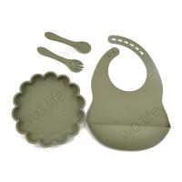 China CPC OEM Silicone Baby Bowl Feeding Set For Toddlers for sale