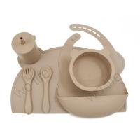 China Eco Friendly FDA Baby Silicone Suction Bowl BPA Free for sale