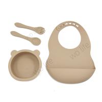China Eco Friendly FDA Baby Silicone Suction Bowl BPA Free for sale