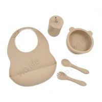 China Eco Friendly FDA Baby Silicone Suction Bowl BPA Free for sale