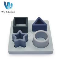 China Pantone Color Baby Toddler Toy 4 Shape Pieces Shape Sorter for sale