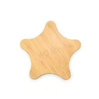 China CPC Natural Bamboo Baby Feeding Plate With Strong Suction Base for sale