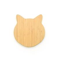 China Divided Bamboo Kids Suction Plate Stay Put 215g Tiger Shaped for sale