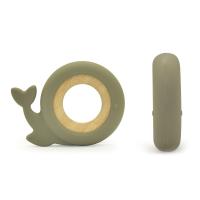 China Silicone LFGB Organic Baby Teething Toy 9cm For Achy Gums for sale