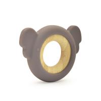 China NUBY Natural Wooden Silicone Teether Koala Shape BPA Free for sale