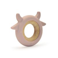 China Food Grade Silicone Beads Beech Wood Teether Phthalate Free for sale