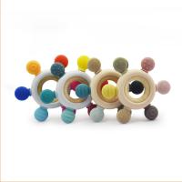 China BSCI Food Grade Silicone Teether EN71 BPA Free Nuby Wood for sale