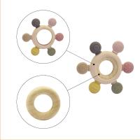 China BSCI Food Grade Silicone Teether EN71 BPA Free Nuby Wood for sale