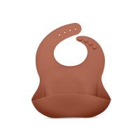 China Socub Comfortable Waterproof Silicone Bibs BPA Free EN71 Tableware for sale