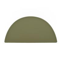 China Odorless Pantone Color Silicone Baby Placemats Reusable Non Slip for sale
