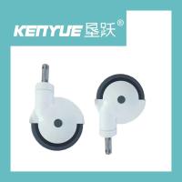 China White Special 8 Inch Casters White For Hospital Treatment Car for sale