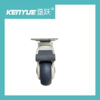 China Swivel Mobile Plastic Hospital CE TPR Medical Castor Wheels With Brake for sale
