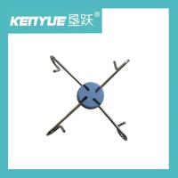 China Green Infusion Stand Hook For Hospital Special Metal Material for sale