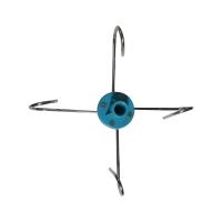 China Green Infusion Stand Hook For Hospital Special Metal Material for sale