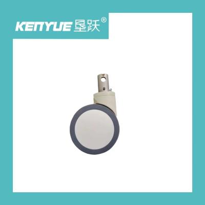 China 5 Inch Double Wheel Medical Caster For Hospital Treatment Cars for sale