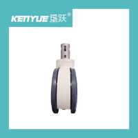 China 5 Inch Double Wheel Medical Caster For Hospital Treatment Cars for sale