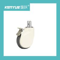 China Hospital Dedicated Special ABS Material 5 Inch Casters White Hospital Medical for sale