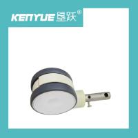 China 6 Inch Central Control medical caster wheels S Type white for hospital for sale