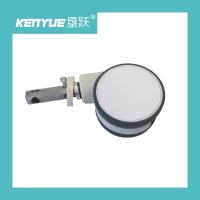 China 6 Inch Central Control medical caster wheels S Type white for hospital for sale