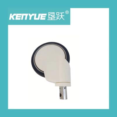 China White Central Control Caster Single Piece 6 Inch Medical Equipment for sale