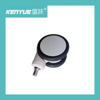 China Hospital Five Inch Double Row Casters White Medical Adjustmentl for sale