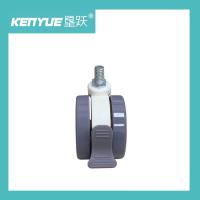 China Practical Medical Cart Casters 3 Inch Used In Hospitals Off-White for sale
