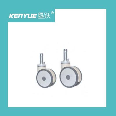 China Medical Caster Wheel Central Control Hospital Castors Flexible Anti Corrosion for sale