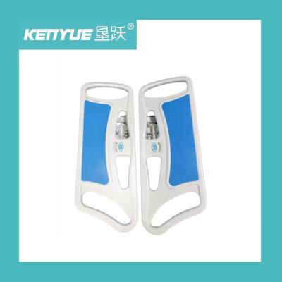 China Hospital accessories Blue PP material with angle display guardrail for sale