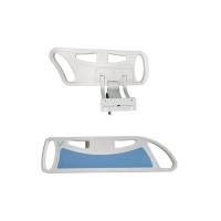 China Hospital accessories Blue PP material with angle display guardrail for sale