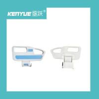 China Corrosion Resistance 57.5mm PP Hospital Panel Side Rails Blue for sale