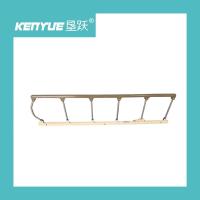 China Stainless Steel Two Colors Special Guardrail for Hospital Medical Beds for sale