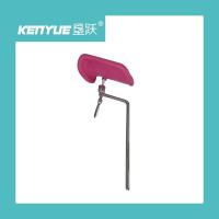 China Pink Stainless Steel Material Leg Rest For Hospital Gynecology for sale