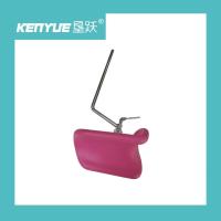 China Hospital Maternity Bed Parts Leg Bracket Plating Material Pink for sale