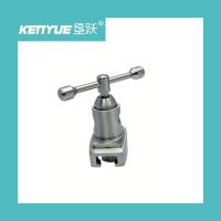 China Silver Metal Material Stainless Steel Slider Operating Table Accessories for sale