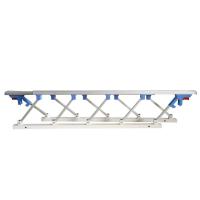 China Aluminum Alloy Guardrail Hospital Medical Accessories Blue And White for sale