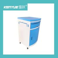 China Multifunctional Moveble 15Kgs Hospital Bedside Cabinet With Drawers for sale