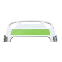 China New PP Material Bed Head And Foot Board Green Medical Accessories for sale