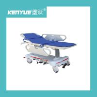 China ABS Handrails Mechanical Crank Medical Transport Patient Emergency Stretcher Bed for sale