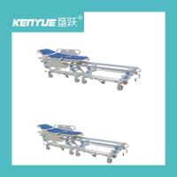China Custom Emergency Rescue Trolley Cart Stretcher Medical Hospital Bed Gurney for sale